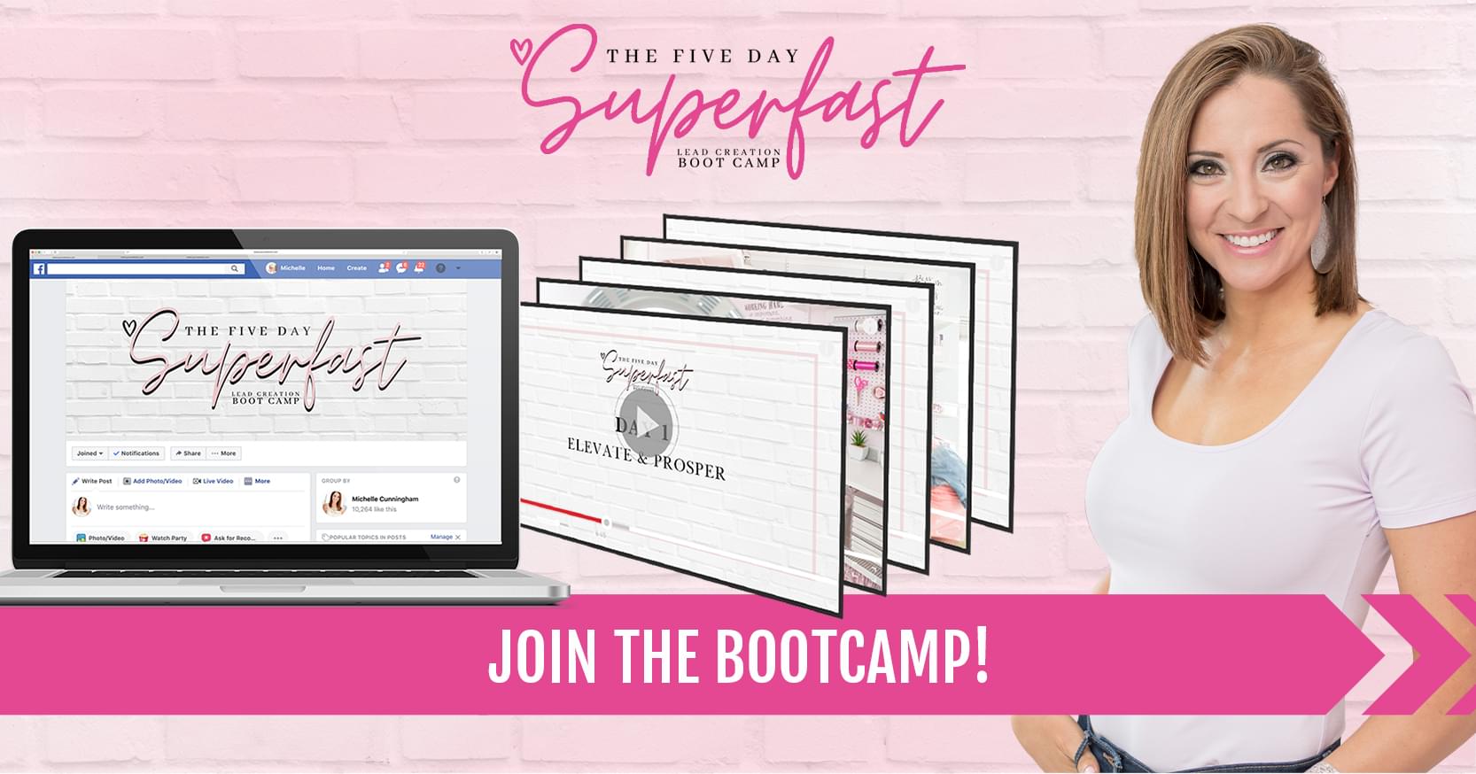 Introducing the Superfast Lead Creation Bootcamp with Michelle Cunningham